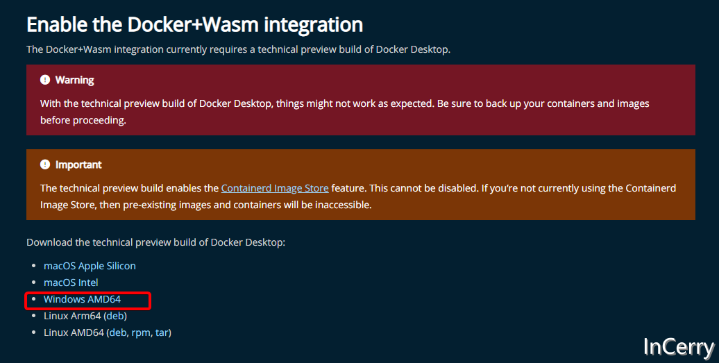 试试将.NET7编译为WASM并在Docker上运行 - InCerry - 博客园